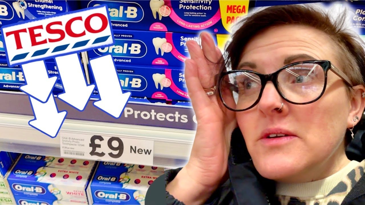 ** £9 for Toothpaste WHAT!? ** | HUGE Grocery Haul | TESCO, ALDI, ASDA ...