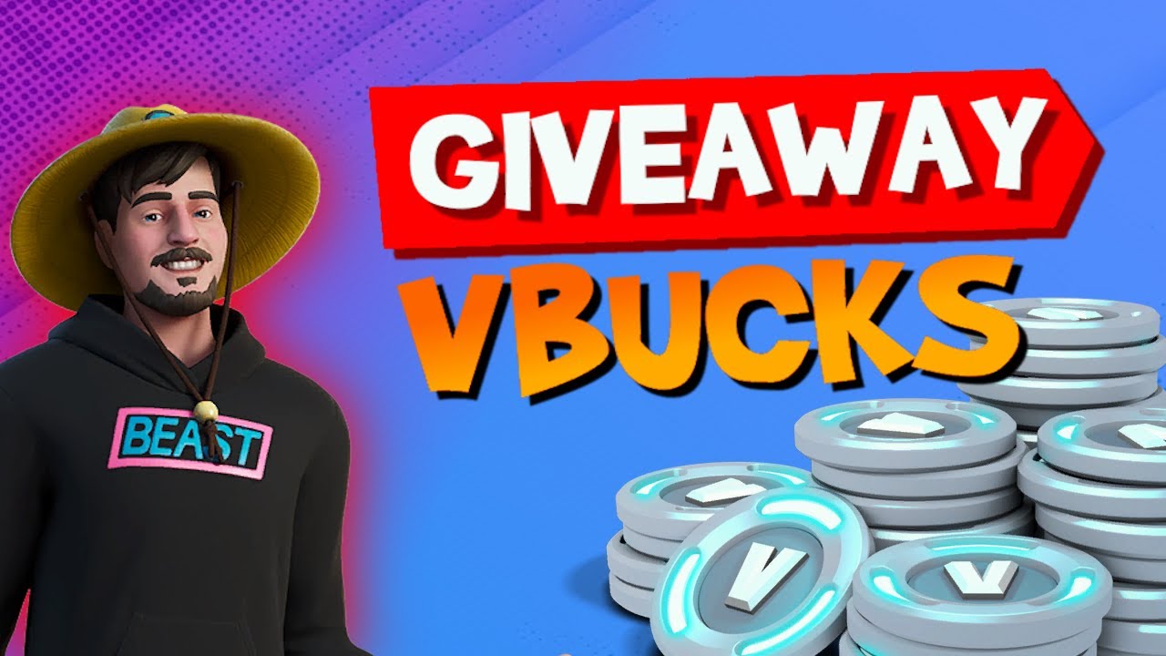 VBucks Giveaway cheap Vbucks discord server - YouTube