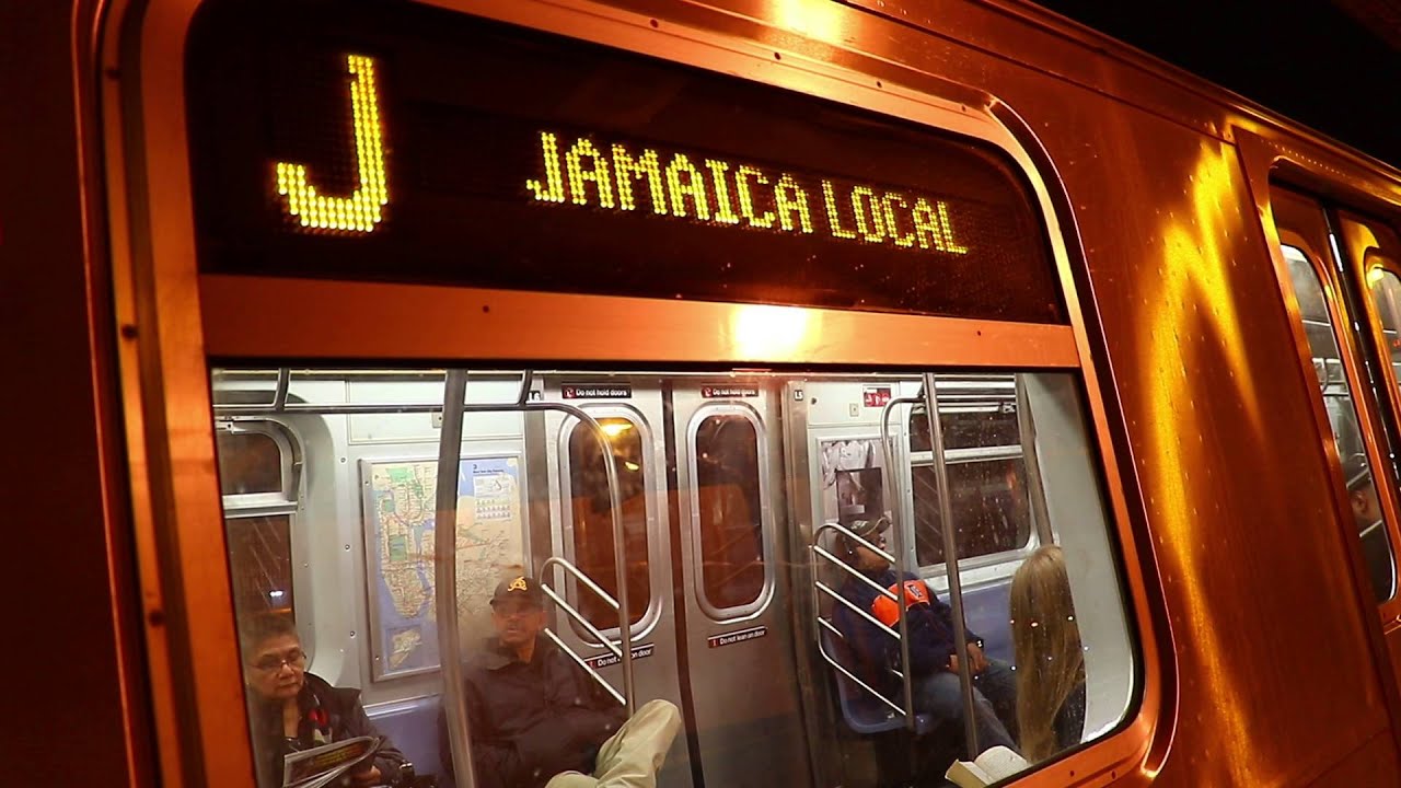 MTA New York City Subway : Hewes Street Bound R143 J Train @ Lorimer ...