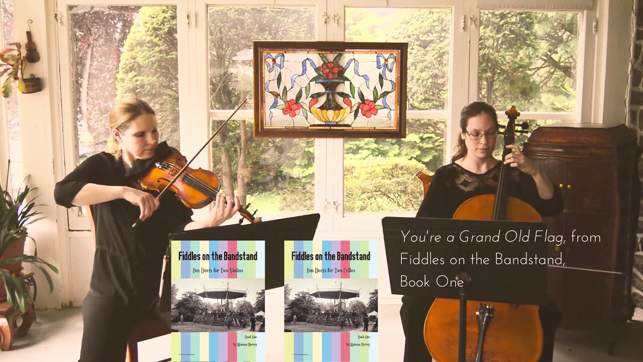 You're a Grand Old Flag from Fiddles on the Bandstand, Book One - YouTube