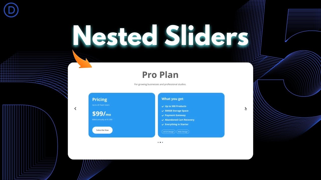 How To Create Nested Sliders In Divi 5 - YouTube