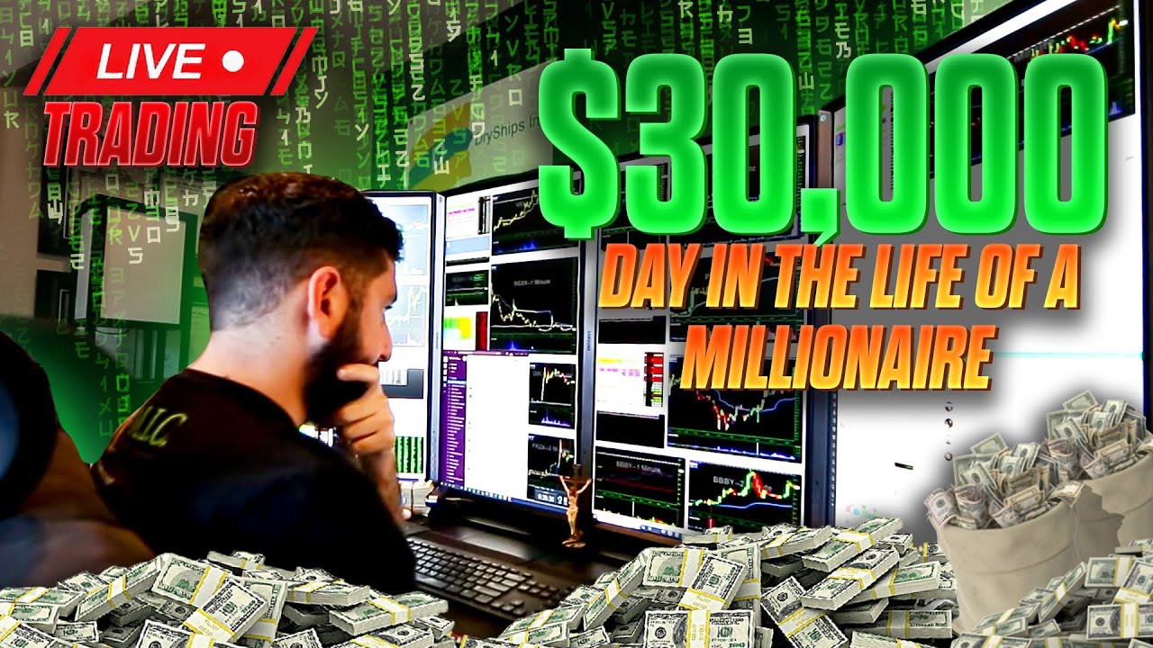 +$30,000 Profit Live Stock Trading Meme Stocks | VLOG of Millionaire ...