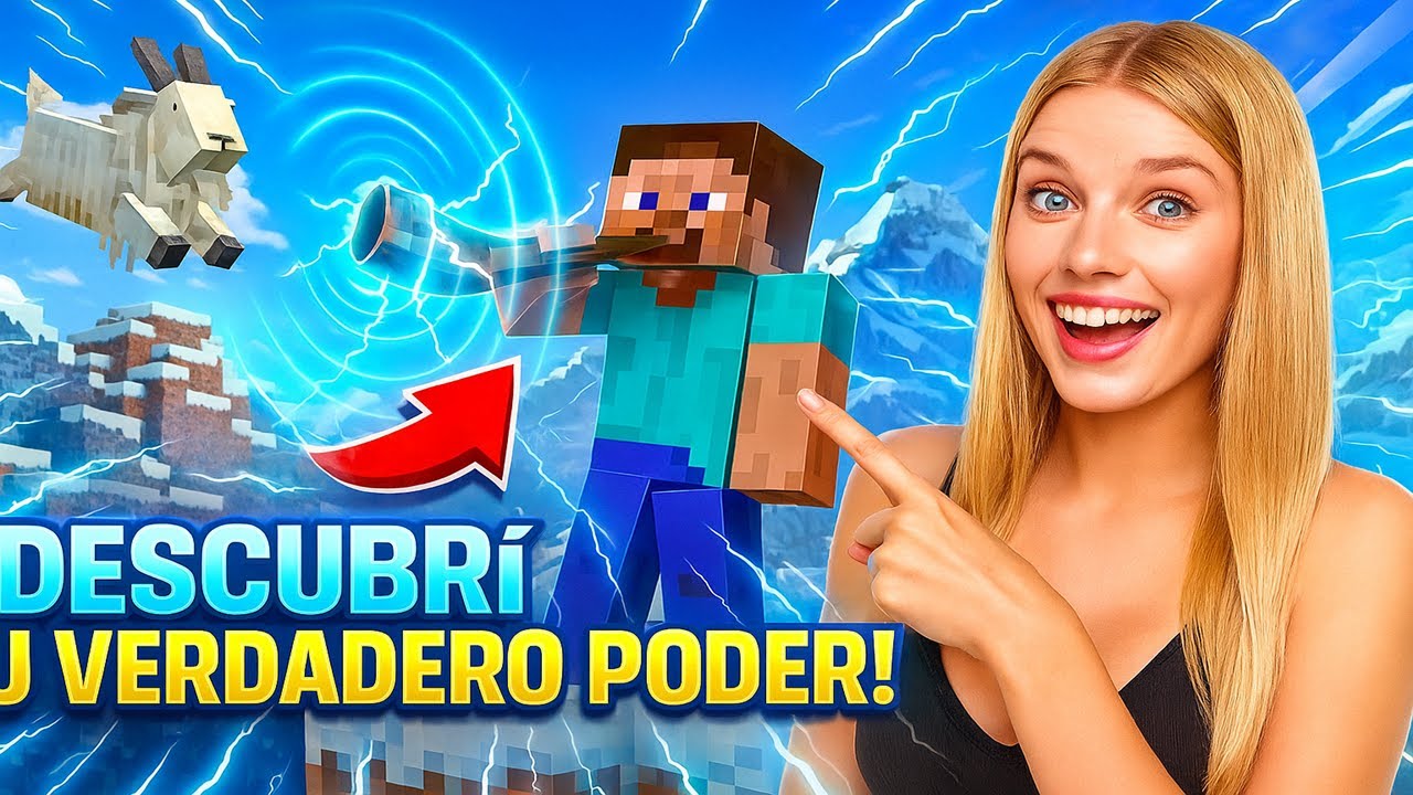 ¡El secreto detrás del CUERNO DE CABRA de Cabra en Minecraft! 😱 - YouTube