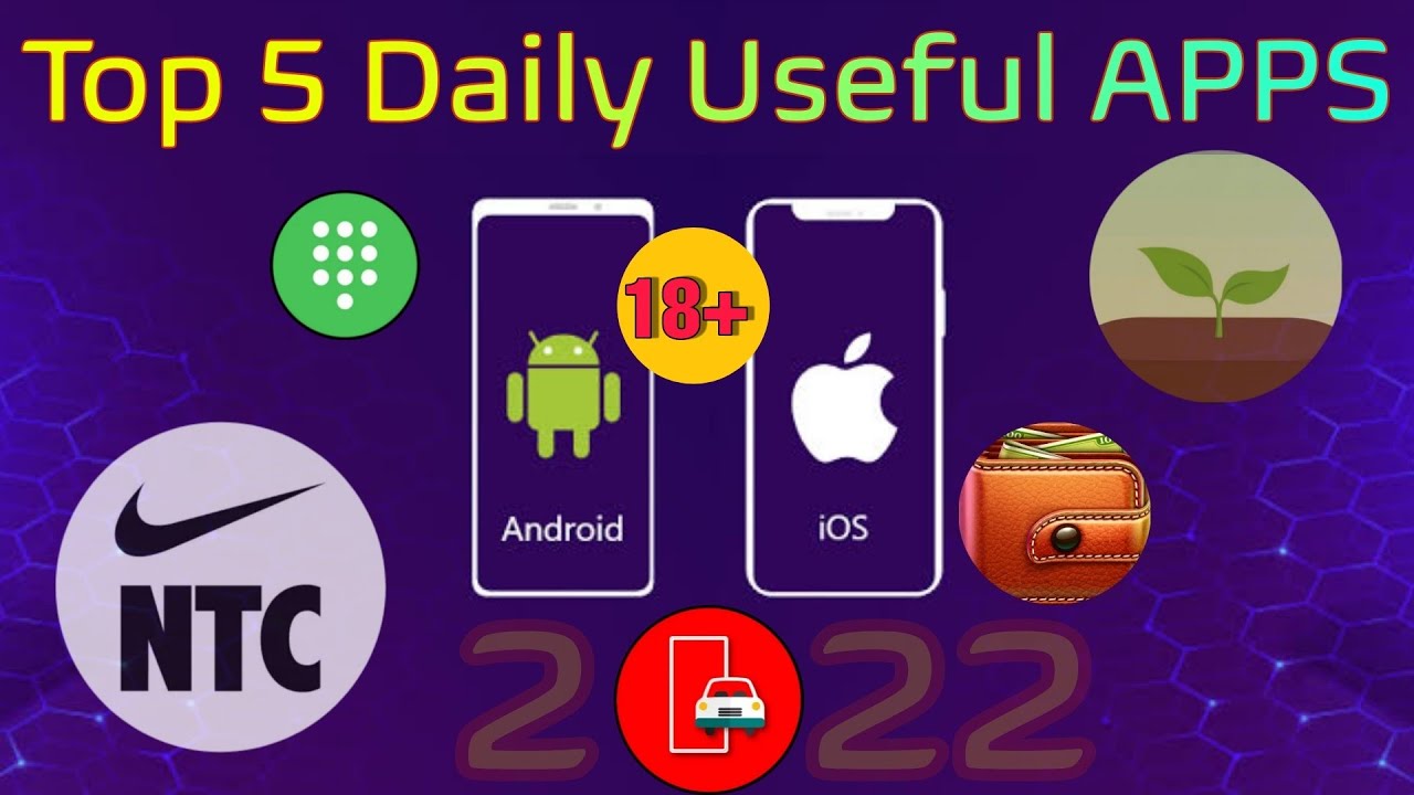 Best android apps 2022 | Top 5 apps for Android and iOS| Must try apps ...
