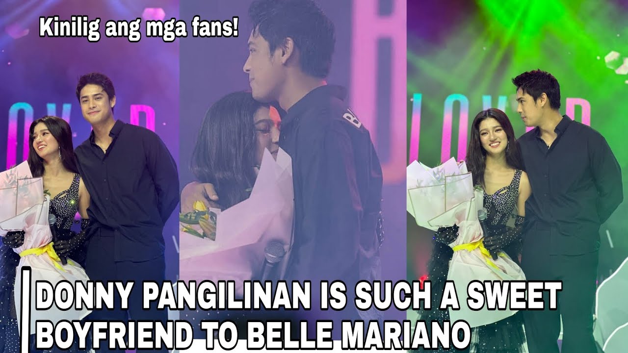 KINILIG ANG MGA FANS SA PASABOG NI DONNY SA BELOVED CONCERT NI BELLE ...