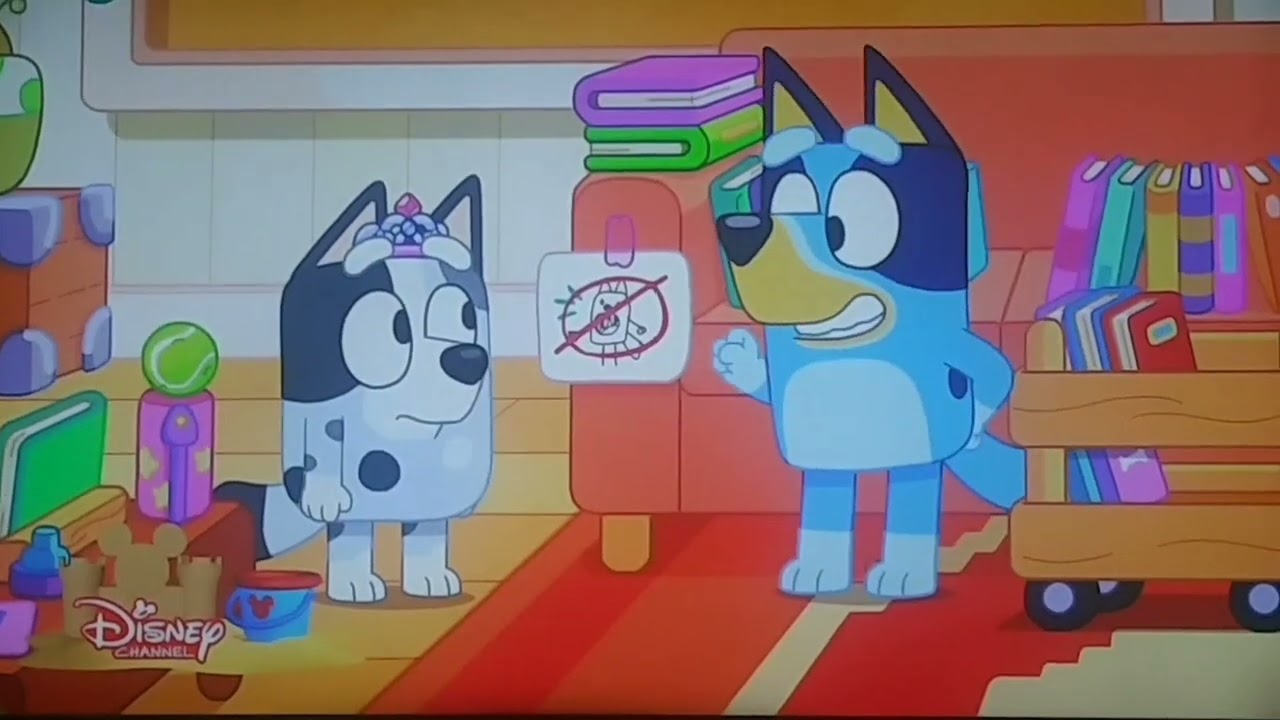 Bluey: and These are the Books/Muffin: WOW - YouTube