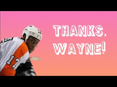 Thanks, Wayne! - YouTube