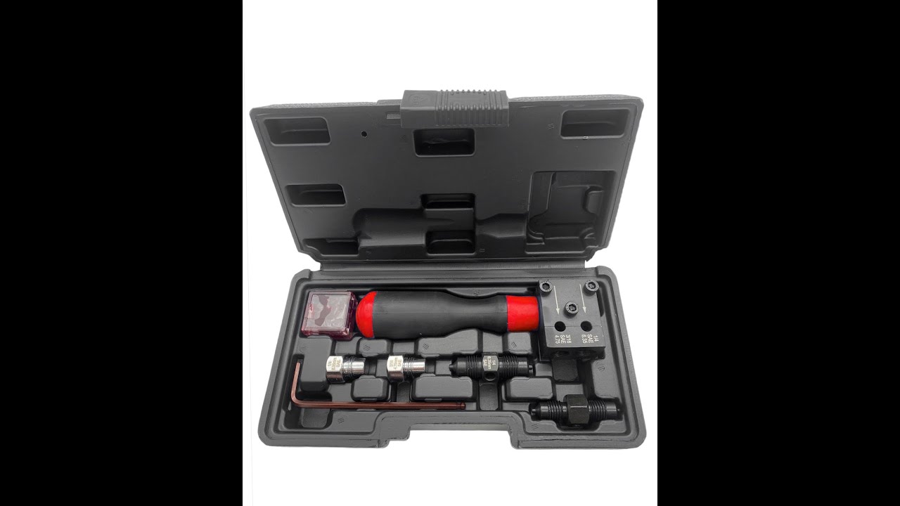 Granatelli Motor Sports in car flaring tool - YouTube