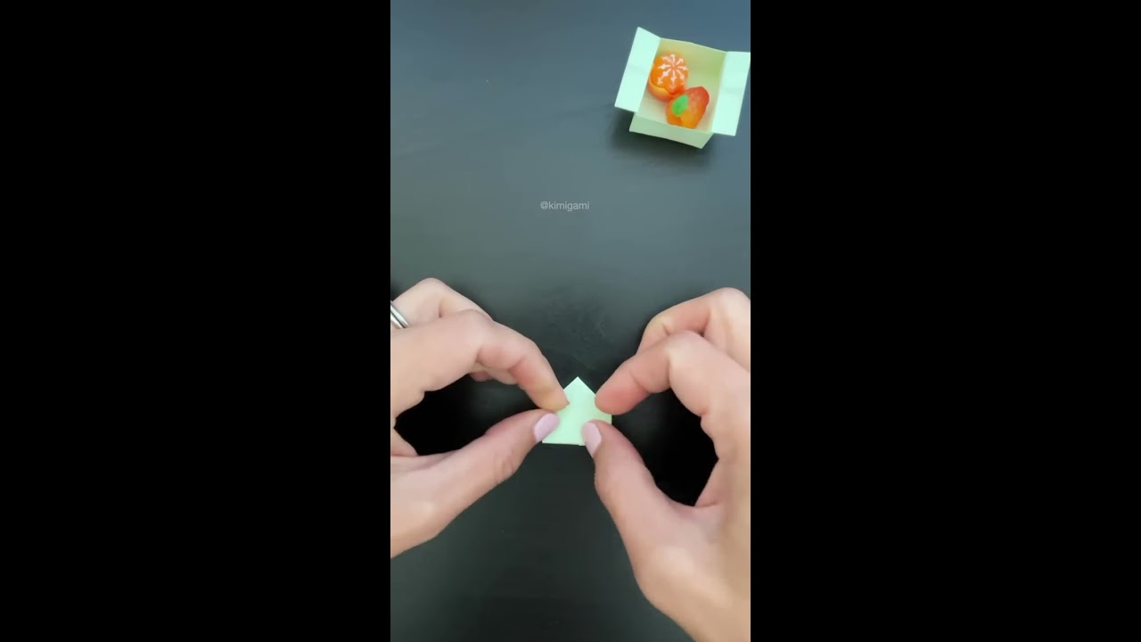 How To Fold Mini Origami Box With Sticky Note shorts YouTube How To Fold Mini Origami Box With Sticky Note shorts YouTube