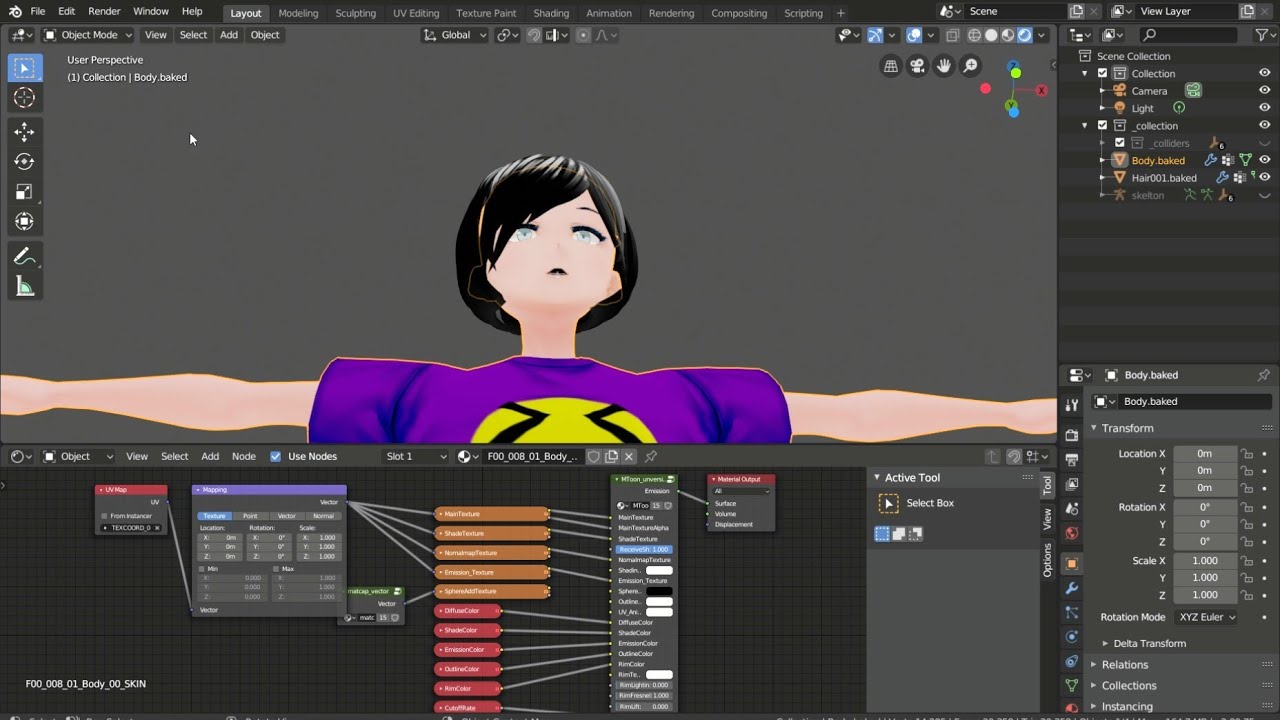Best Method To Get a VRoid Character Into Blender 2.8! - YouTube