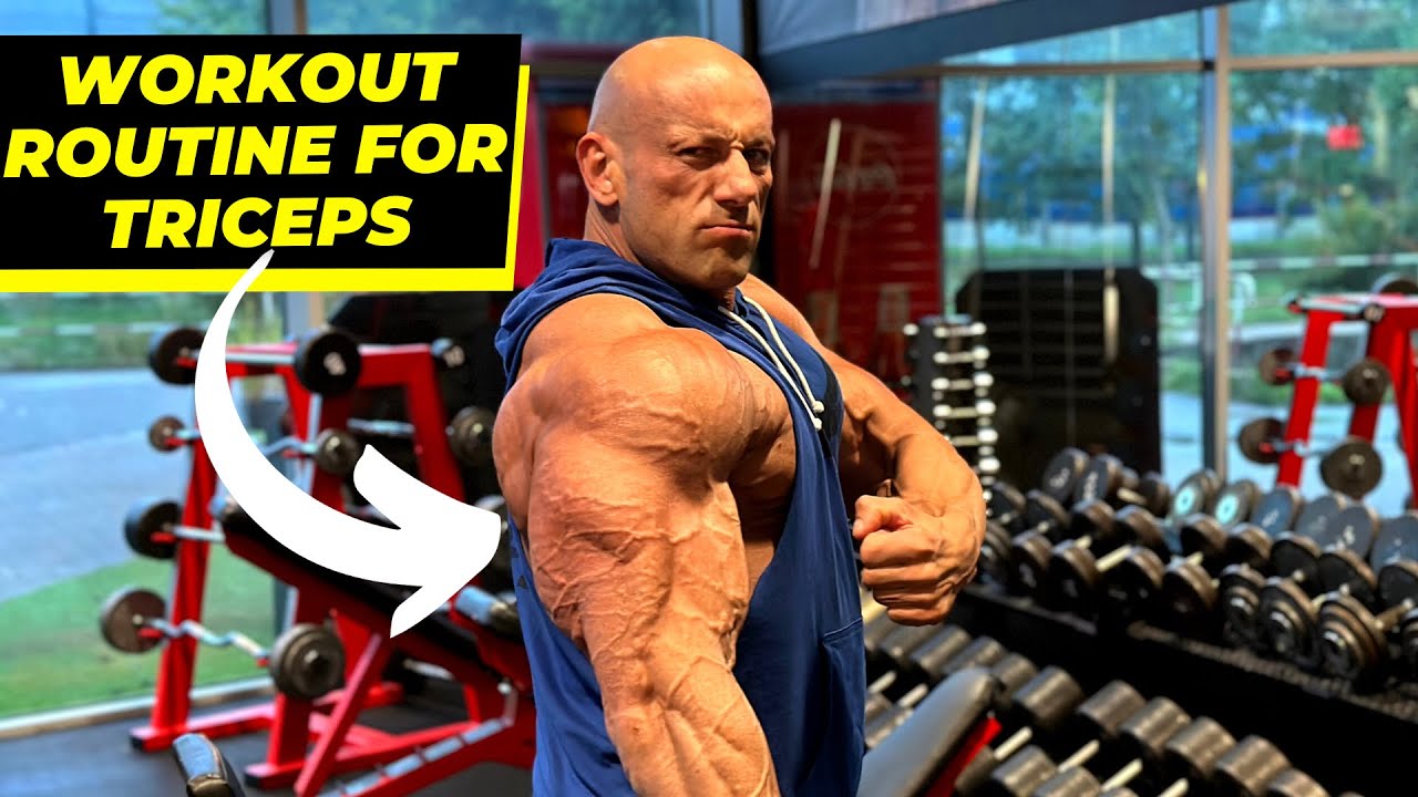Pro triceps workout routine - YouTube