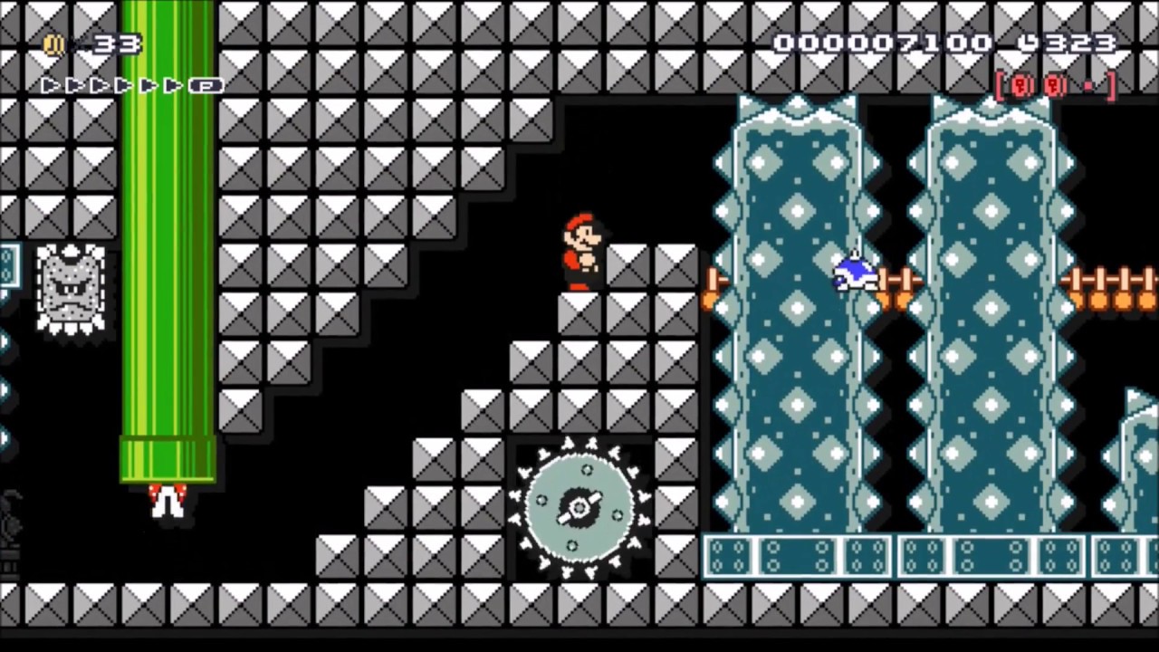 Old 8-4 Castle Level New Version: Beating Super Mario Maker's Requested ...