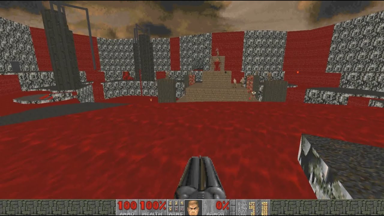 Doom wad level 2 W.I.P. Part 6 - YouTube