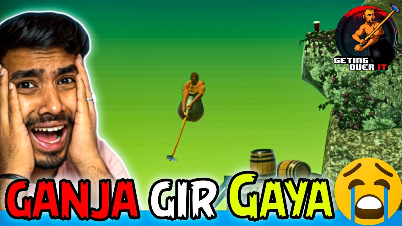 I can complete this game | ganja gir gaya | GETING OUER IT | #1 @FLAGO ...