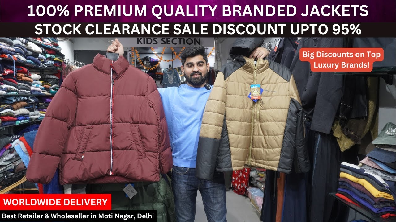100% Premium Quality Branded Jackets | 100% Original Luxury Export ...