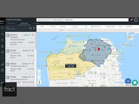 How to build a drive time area - YouTube