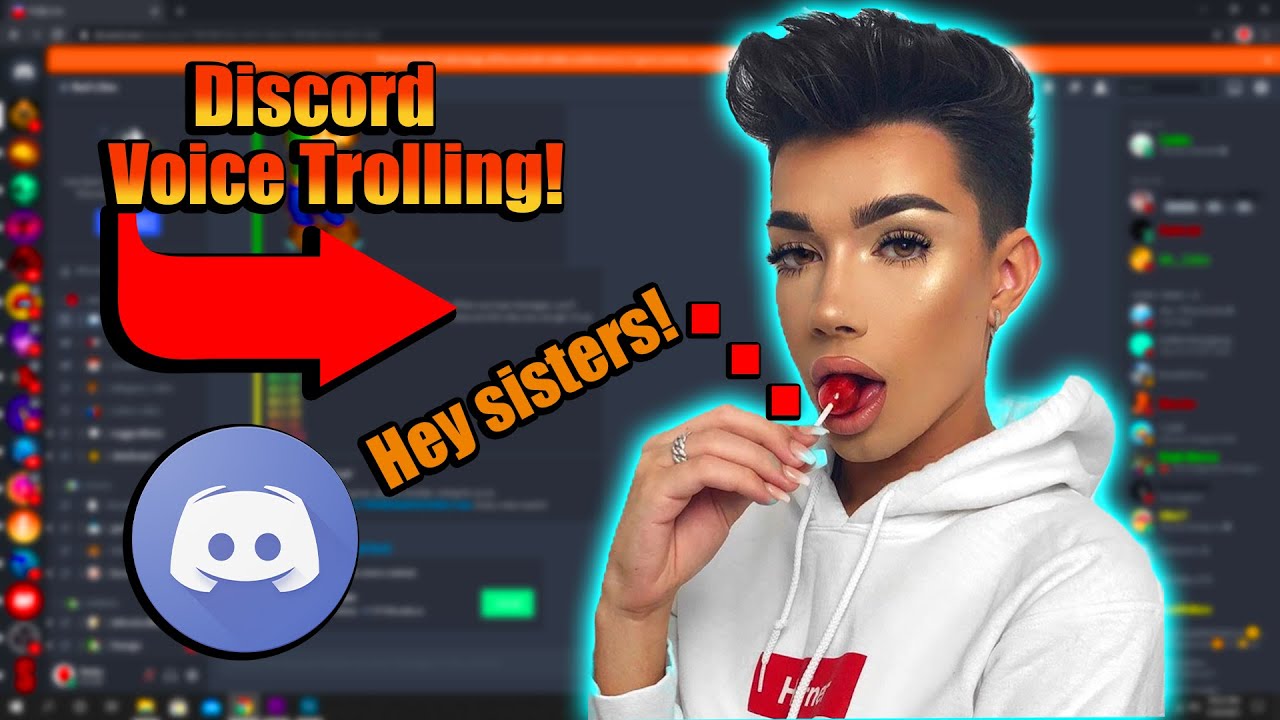 I Disguised Myself as James Charles on Discord! - YouTube