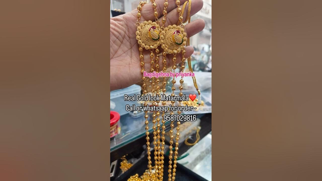 Matarmala ️trending #rajasthanitradition #jewellery #traditional #ytshortsindia #viralvideo # ...