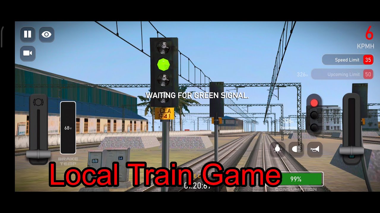 Railway GameZ - | Local Train Game - YouTube