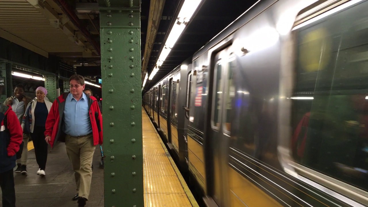 MTA New York City Subway Gravesend-86 Street Bound R68A (W) Local Train ...