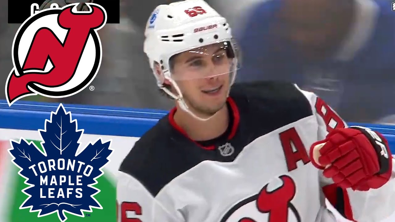 Toronto Maple Leafs vs New Jersey Devils October 21 25 w/Superbman ...