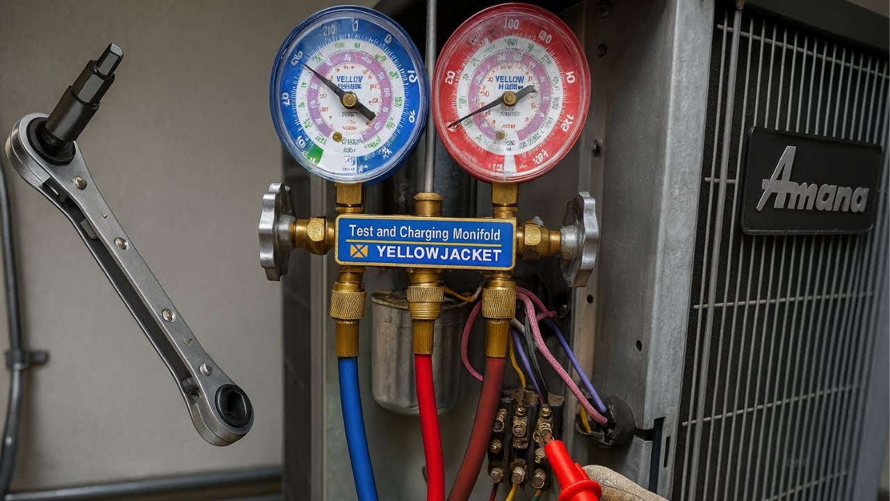 How to Do a Pump Down on an HVAC Split System | Step-by-Step Guide ...