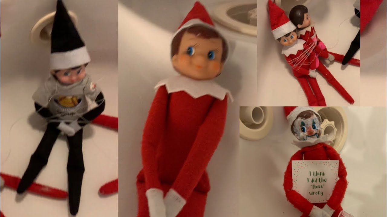 ELF HOSTAGES!? | Elf on the Shelf Day 14 2021 - YouTube