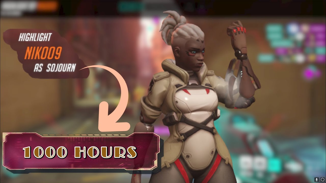 Insane Sojourn Plays 1000h Overwatch 2 Youtube