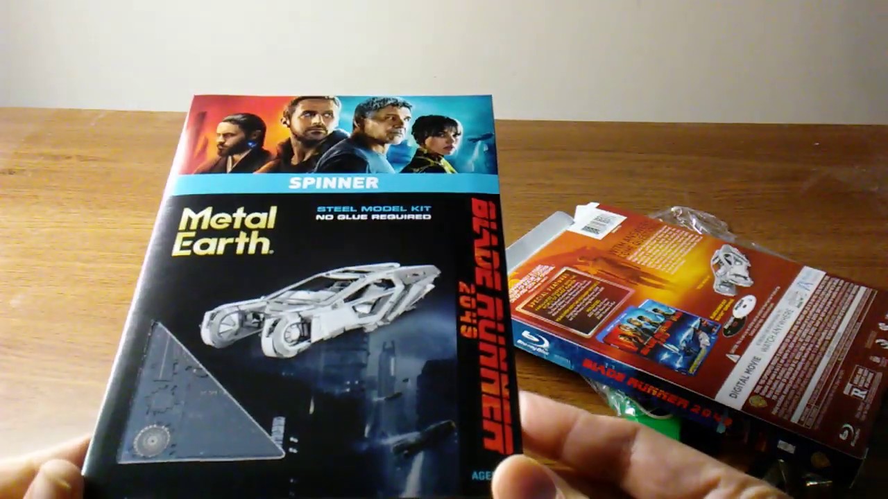 Unboxing Bladerunner 2049 With the Limited edition Metal Earth Spinner ...