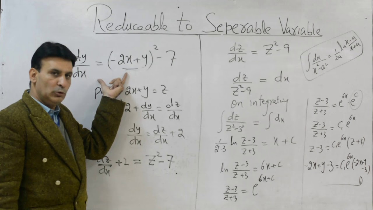 Reduce To Separable Variable Differential Equations YouTube reduce-to-separable-variable-differential-equations-youtube