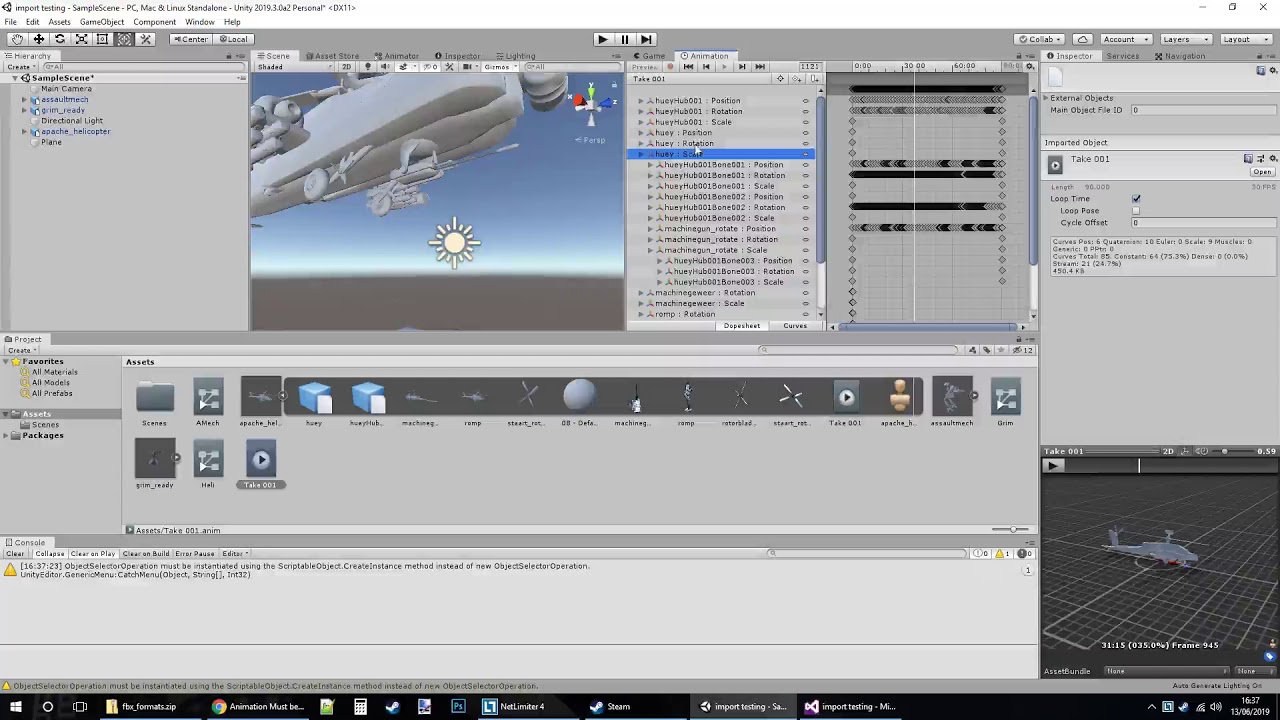 Unity - importing animations - YouTube