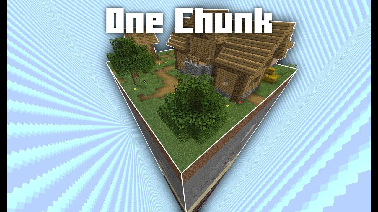 Minecraft, but its just ONE CHUNK! [DP - coming soon] - YouTube