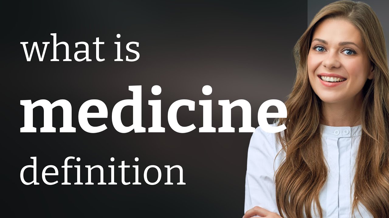 Medicine | what is MEDICINE meaning - YouTube