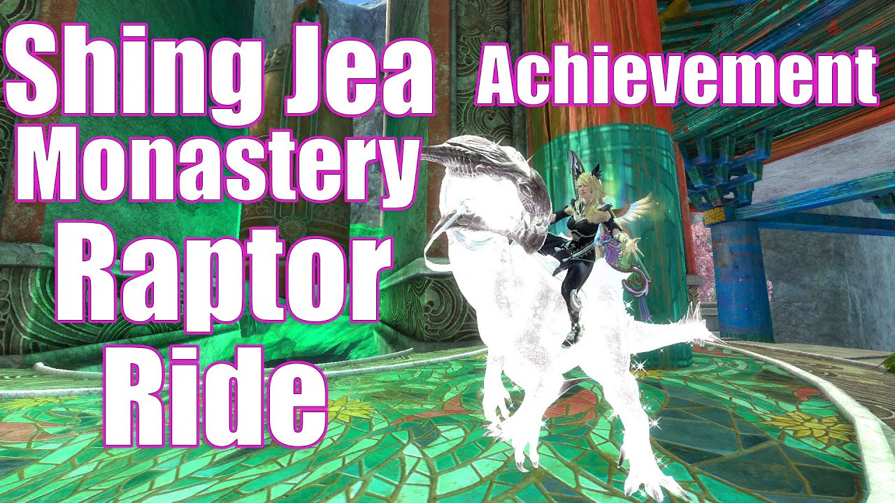 GW2 - Shing Jea Monastery Raptor Ride - Achievement Guide - Guild Wars ...