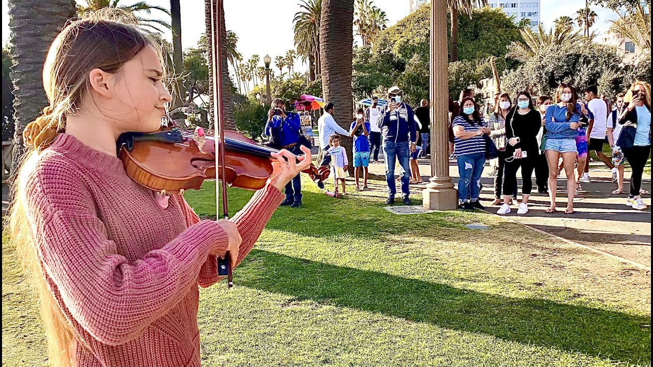 Love Story - Karolina Protsenko - Taylor Swift - Street Performance ...