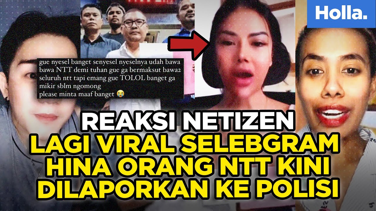 Reaksi Netizen Lagi Viral Selebgram Psychedelisha Menghina Orang NTT - YouTube