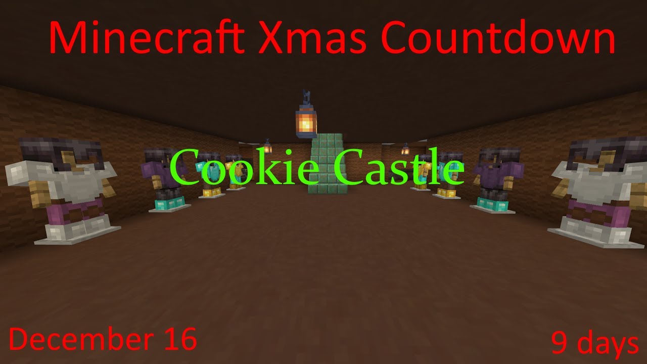 The Cookie Castle Part 1 | Minecraft Countdown to Christmas 8 - YouTube