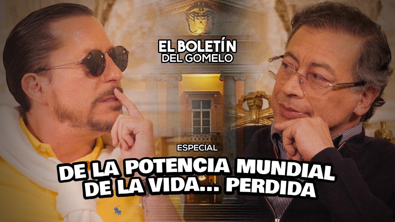 Boletín del gomelo - ¿Gustavo Petro llegó a la interview? - YouTube