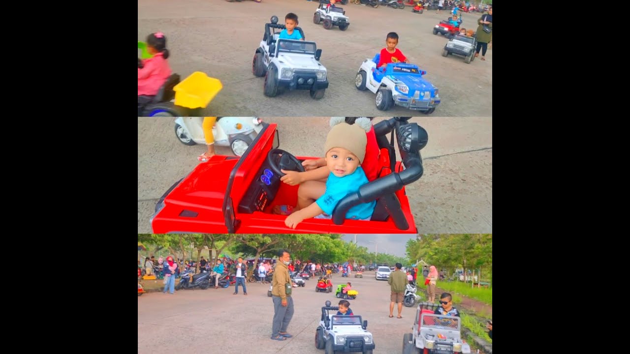 Naik Mobil Mobilan Mainan Anak | kids toys | Mobil remot | Mainan truk ...