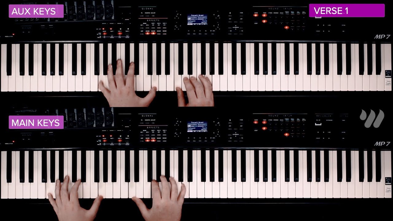 Sunday Is Coming - Phil Wickham - Keyboard Tutorial - YouTube
