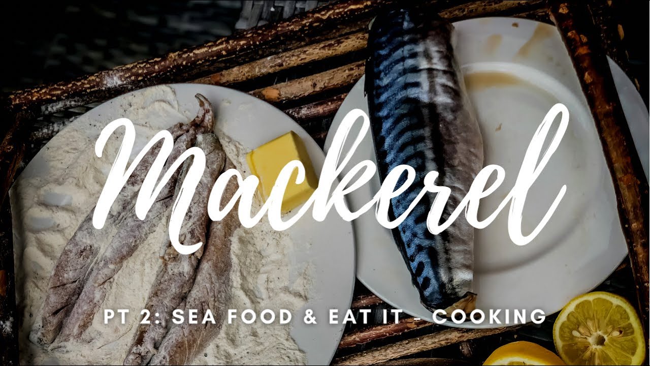 Cooking Mackerel on the Fish BBQ Pt2 - Sea Food & Eat It - Hunter ...