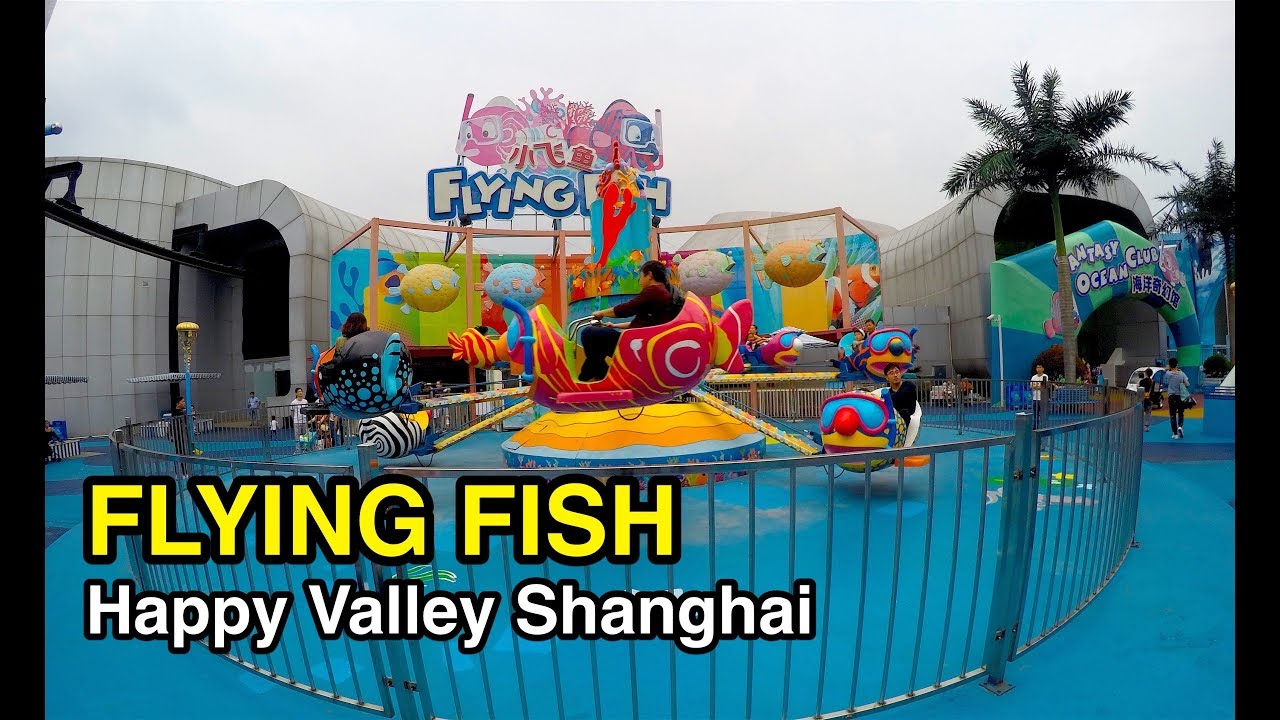 [4K] Flying Fish: Shanghai Happy Valley - YouTube