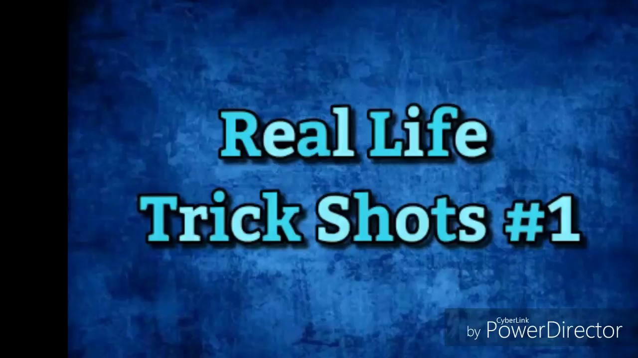 Real Life Trick Shots #1 - YouTube