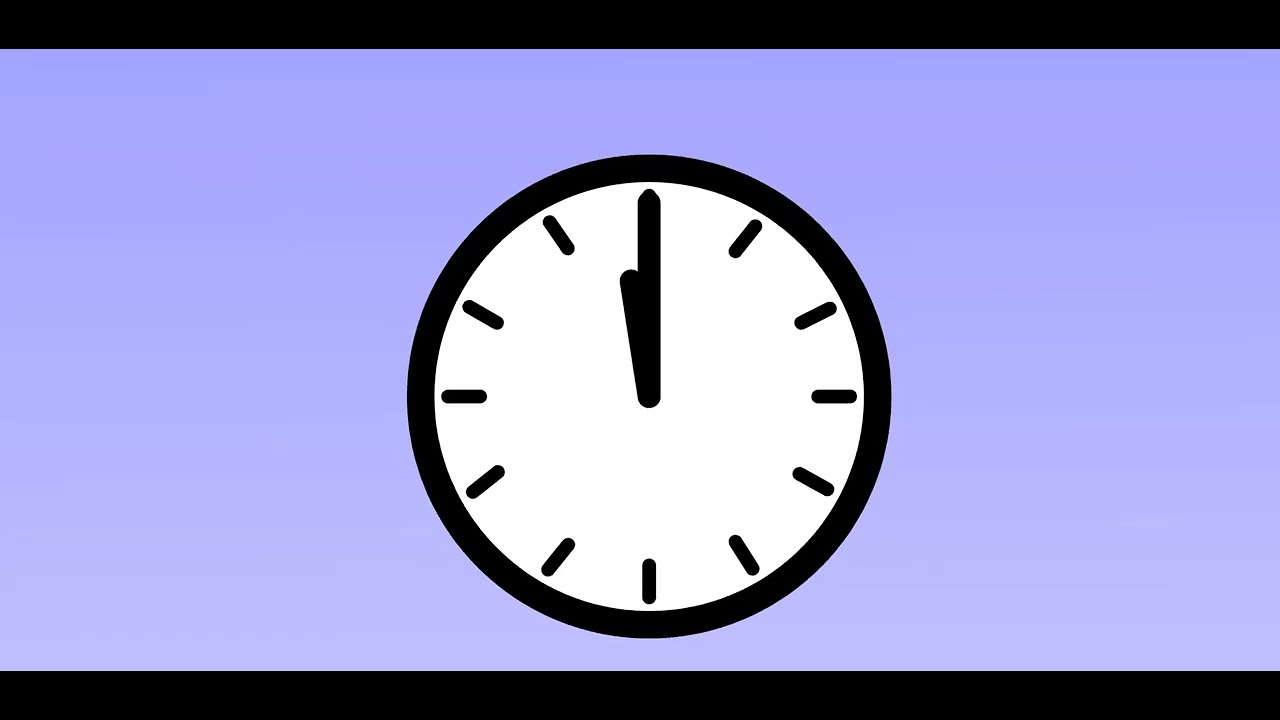 ANIMACION 2D (RELOJ) - YouTube