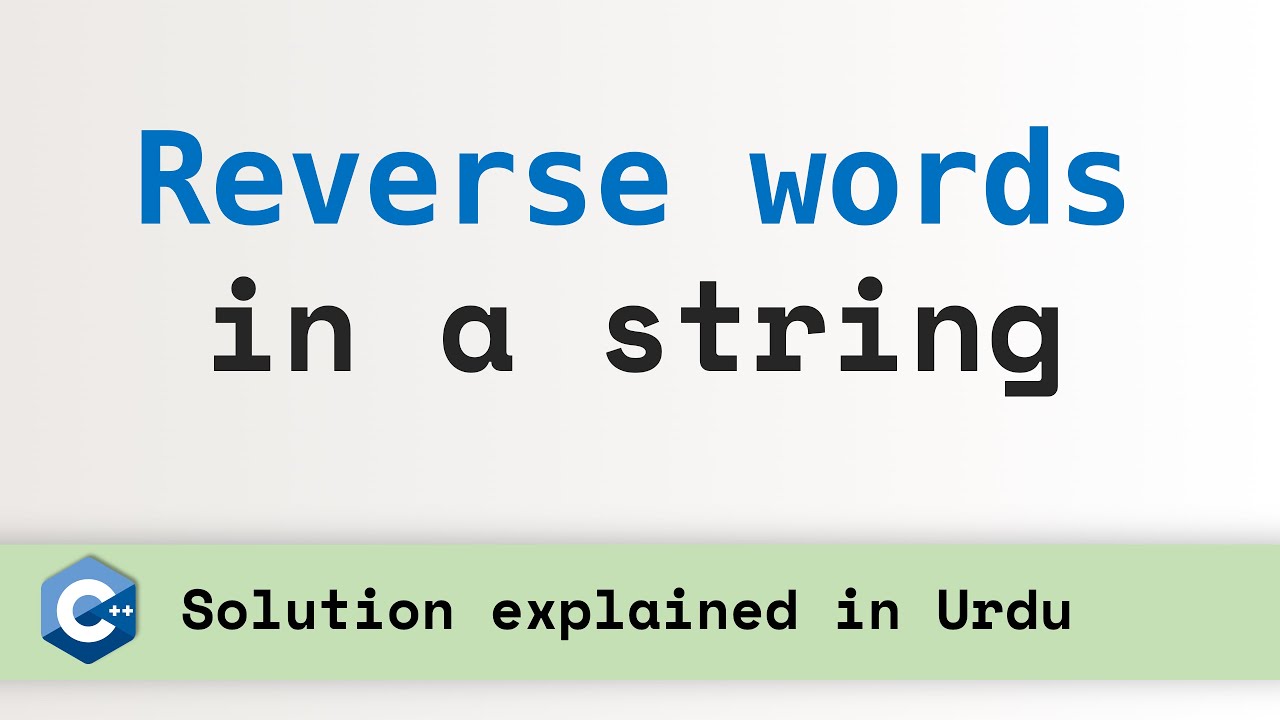 How To Reverse Words In A String C Programming Exercise Solution how-to-reverse-words-in-a-string-c-programming-exercise-solution