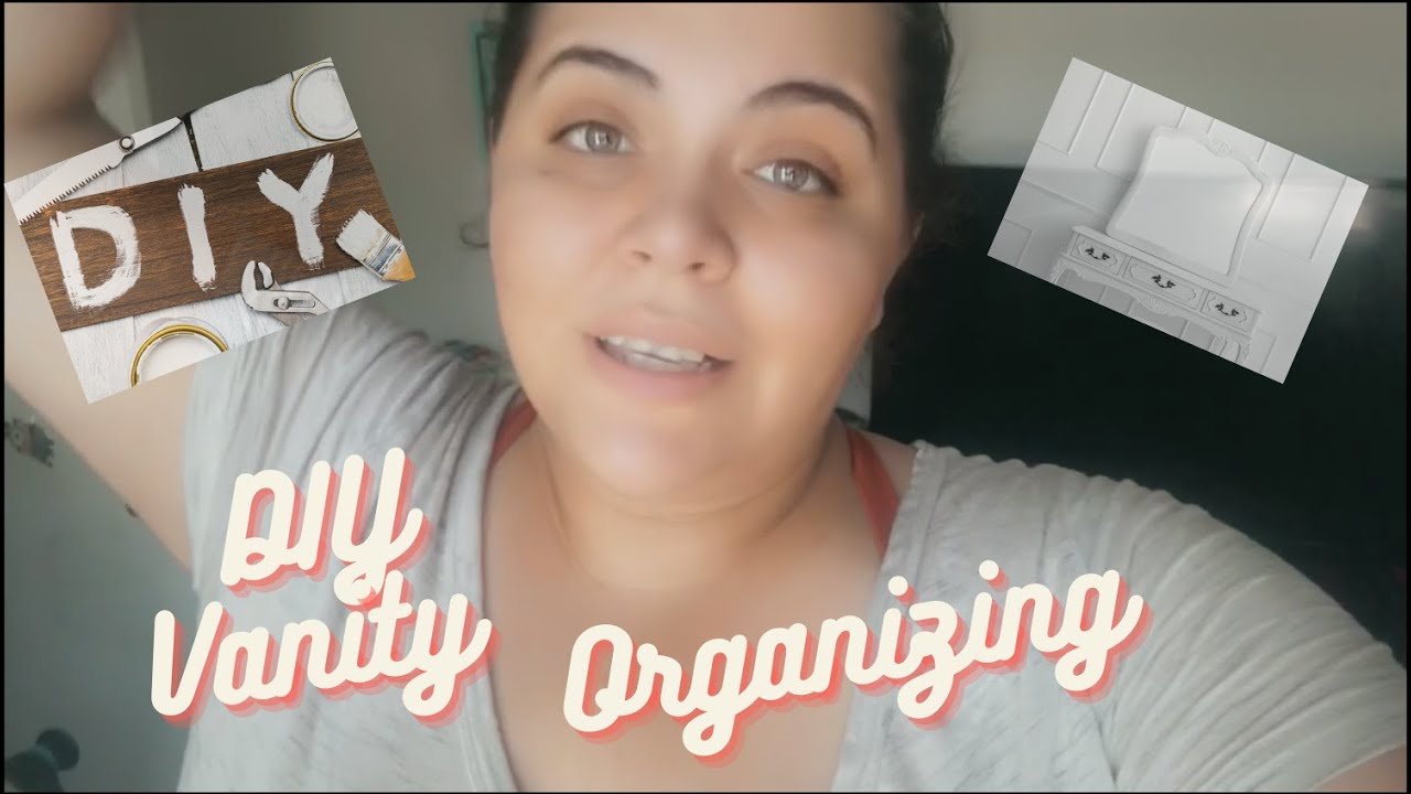 Organizing My DIY Vanity part 1 |mini Five Below haul - YouTube