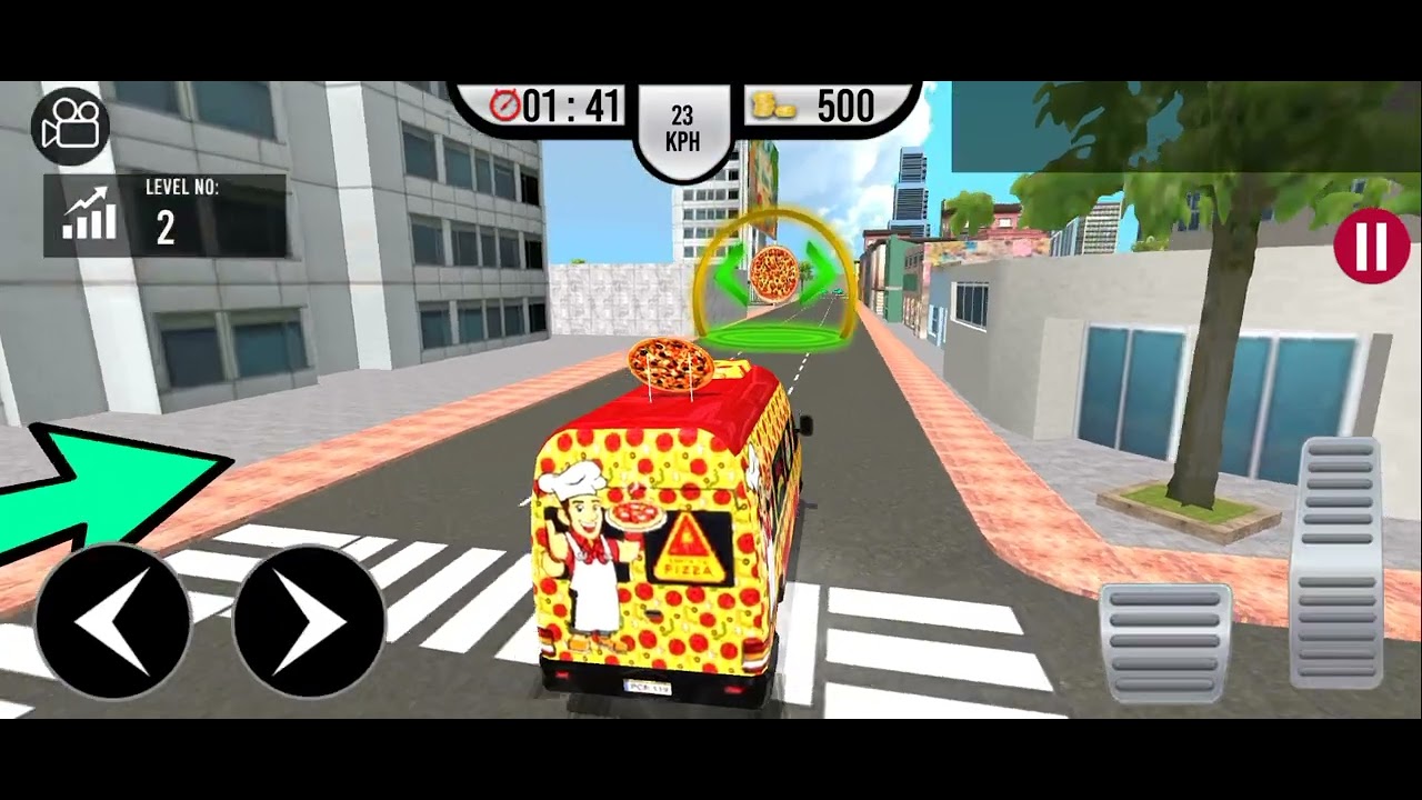 Pizza Delivery Van Driver Game 2022 unity source code for sale _ sell unity games - YouTube