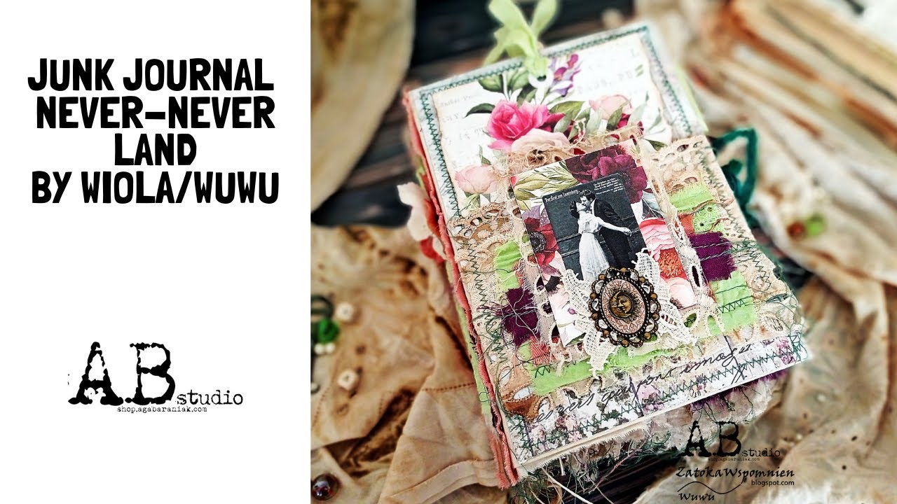 Junk Journal Never - nver land - YouTube