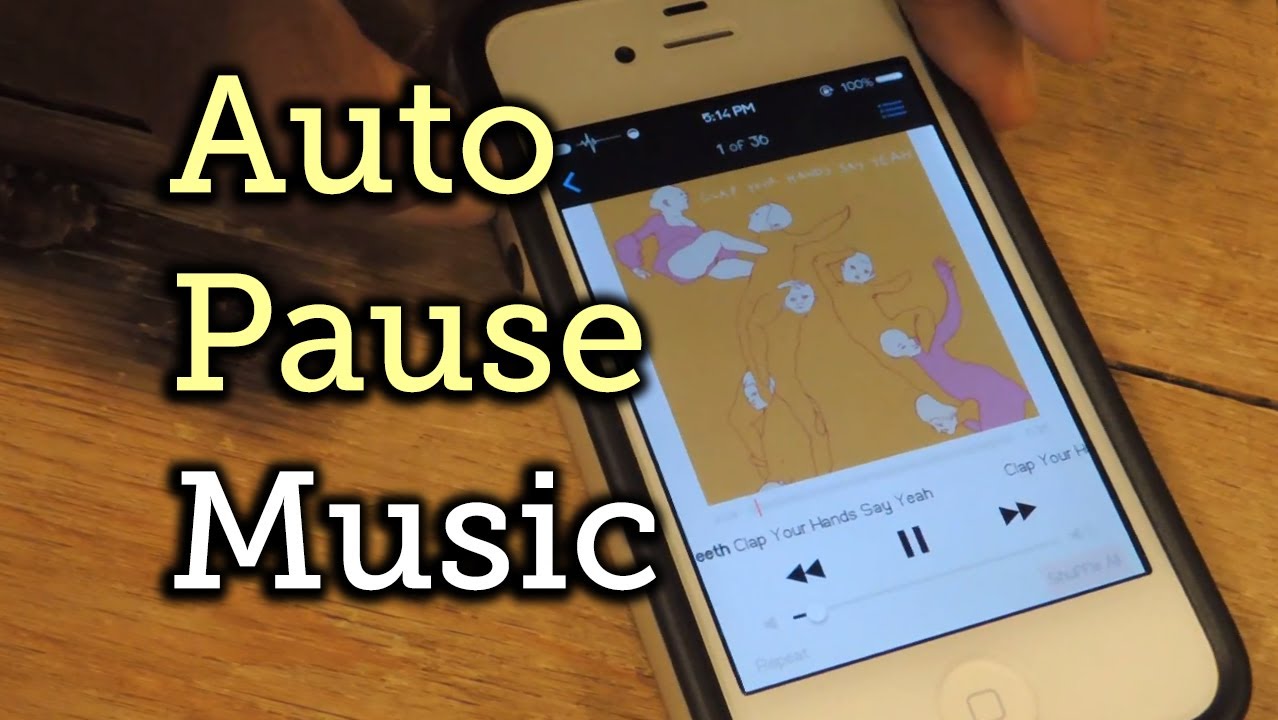 Pause Music & Videos Using the Volume Down Button in iOS 7 (Jailbreak ...