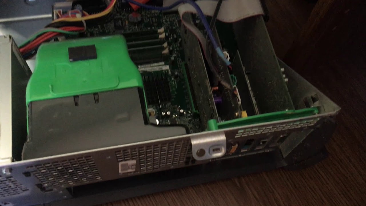 Dell Dimension 8200 Windows XP PC - #3: Opening The Case - YouTube